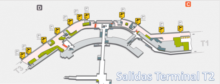Parking T2 Madrid-Salidas y Llegadas - Parking aeropuerto Madrid t2